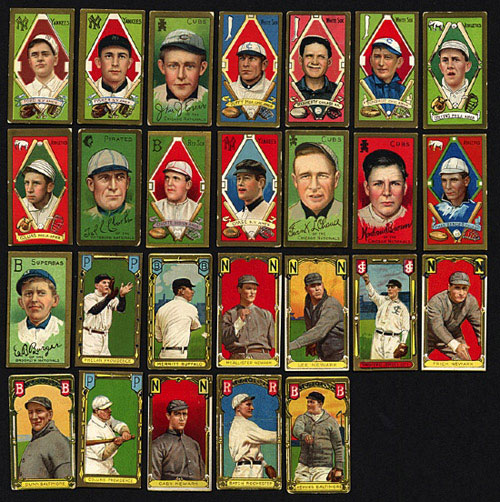 1911 T205 Gold Border Complete Set (208 Plus 5 Variations) | REA Archive