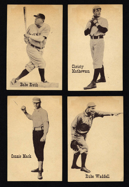 1950 Connie Mack Book Complete Set (4 cards) | REA Archive
