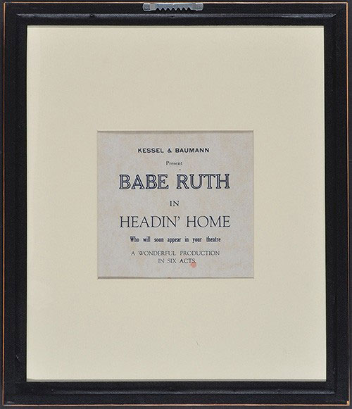 1920 Oh! You "Babe" Ruth Sheet Music | REA Archive