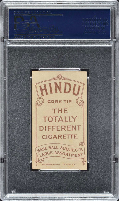 1909-1911 T206 White Border Frank Isbell PSA EX+ 5.5 - Brown Hindu Back ...