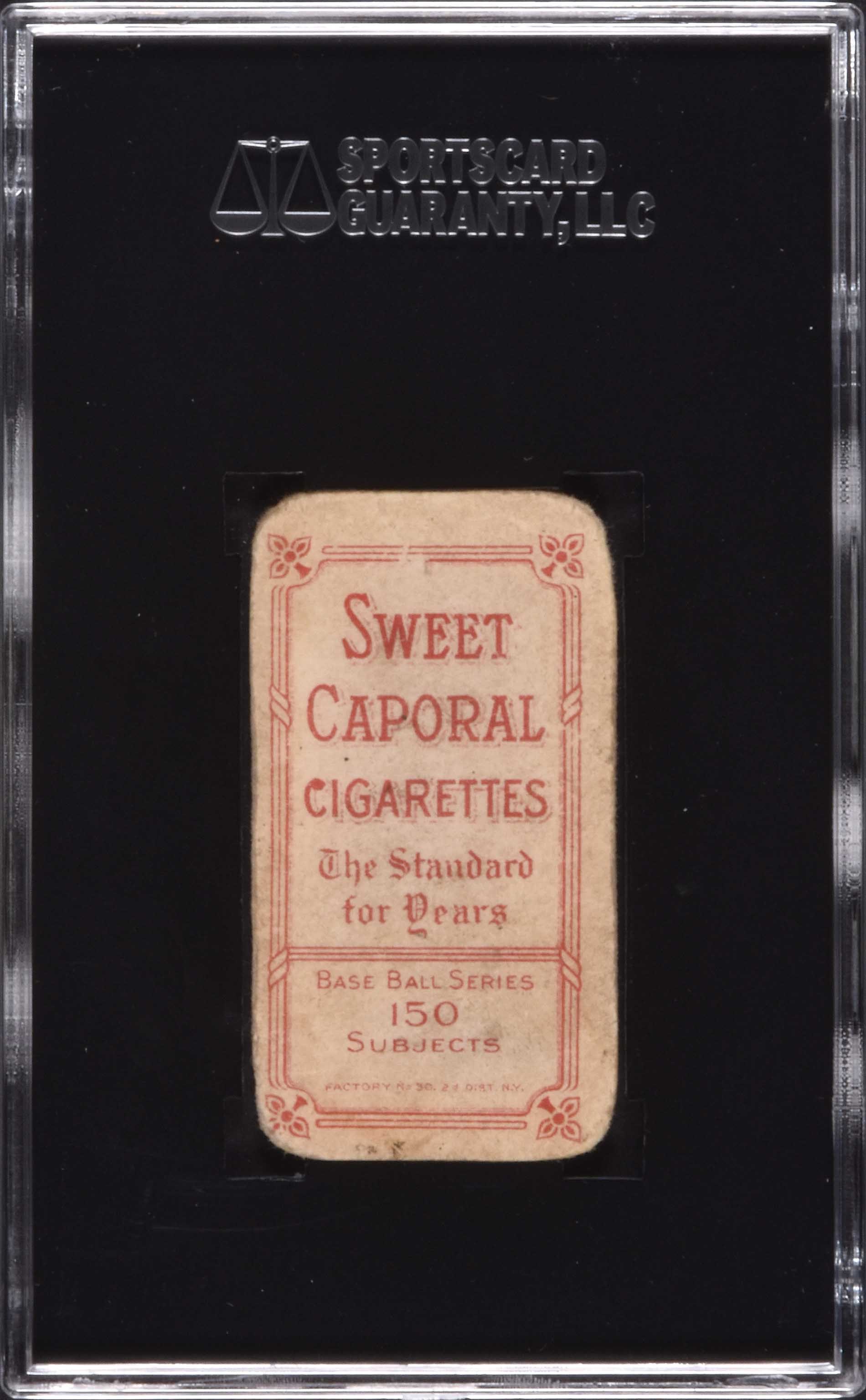 1909-1911 T206 White Border Ty Cobb Portrait Green Background | REA Archive