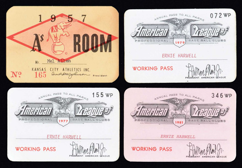 1951-1981 Mel Allen, Ernie Harwell, and "Lolly" Hopkins Team Season ...