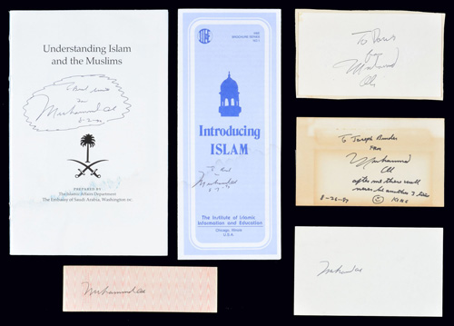 Muhammad Ali Signature Collection (10) | REA Archive
