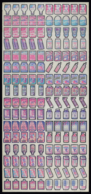 1974 Wonder Bread Series 2 Wacky Package Stickers Uncut Sheet | REA Archive