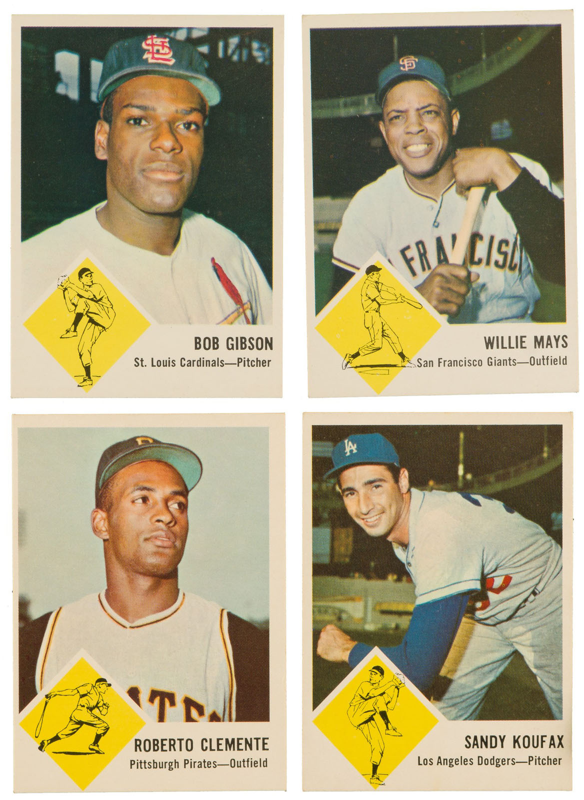 1963 Fleer Complete Set Including Checklist (67) | REA Archive