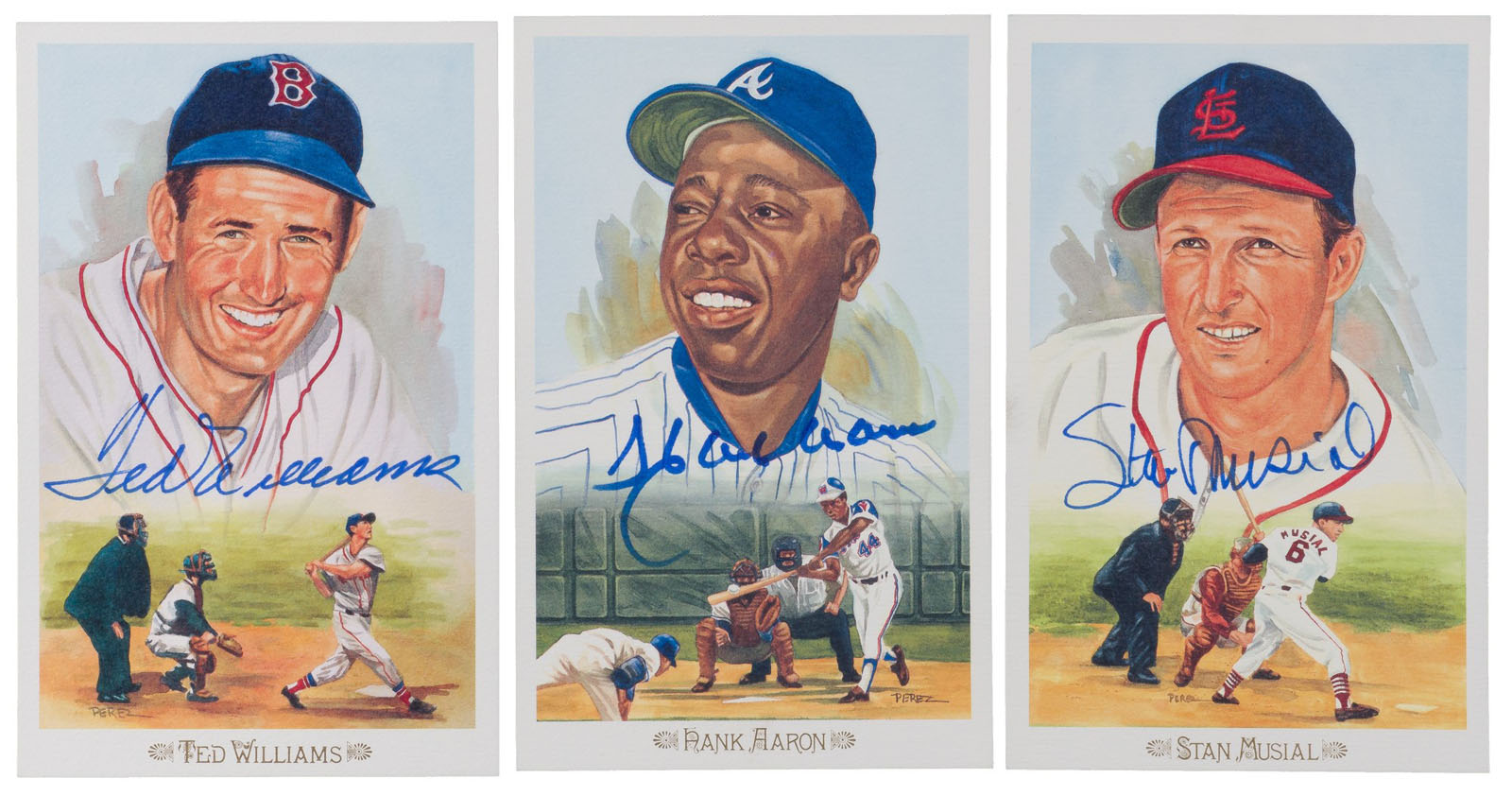 1989 Perez-Steele Celebration Near-Complete Set with 37 Signed ...