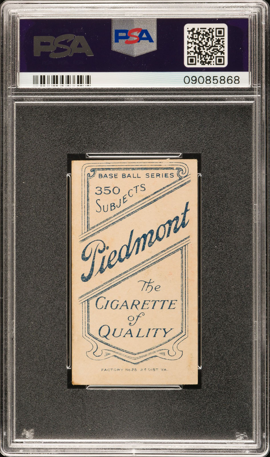 1909-1911 T206 White Border Ty Cobb Portrait Red Background PSA EX 5 ...