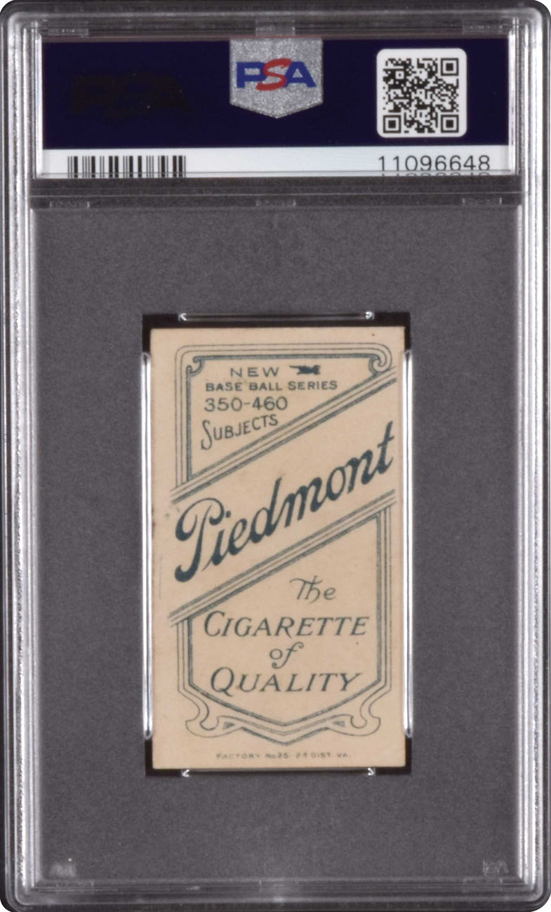 1909-1911 T206 White Border Zack Wheat PSA EX-MT 6 | REA Archive