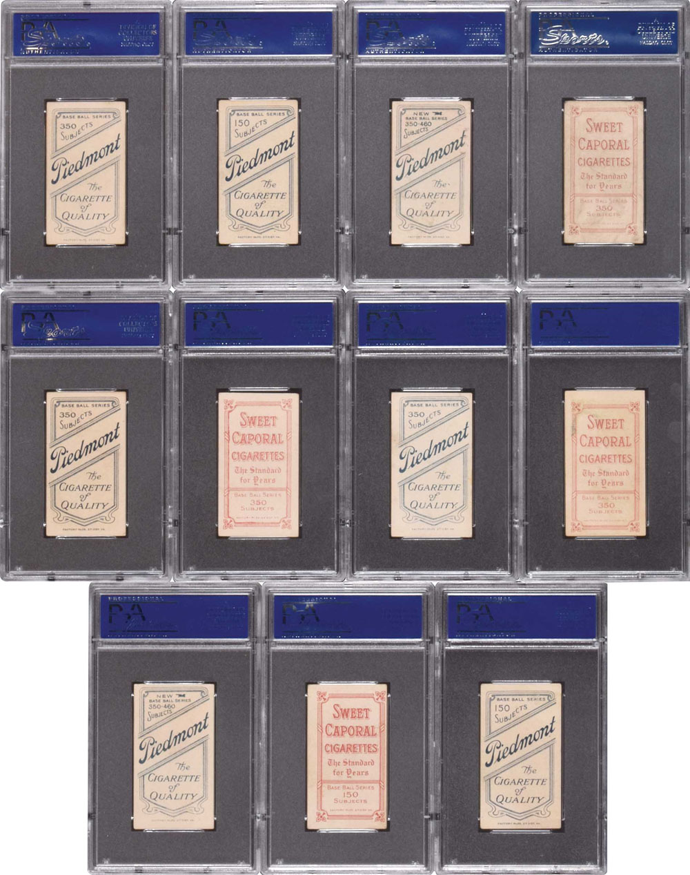 1909-1911 T206 White Border PSA EX 5 New York Giants Collection (15 ...