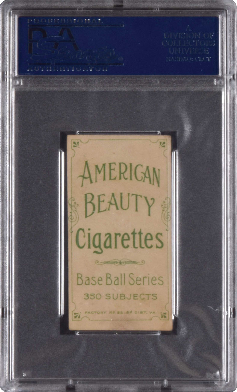 1909-1911 T206 White Border Bugs Raymond PSA EX 5 - American Beauty 350 ...