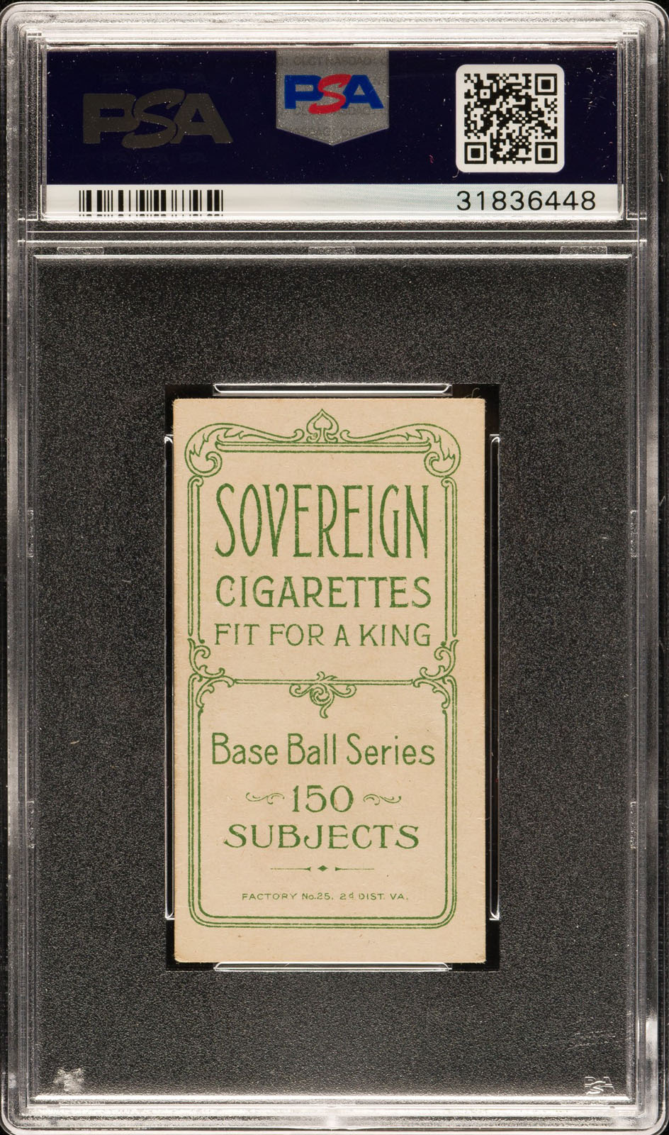 1909-1911 T206 White Border Ty Cobb Portrait Green Background PSA EX 5 ...