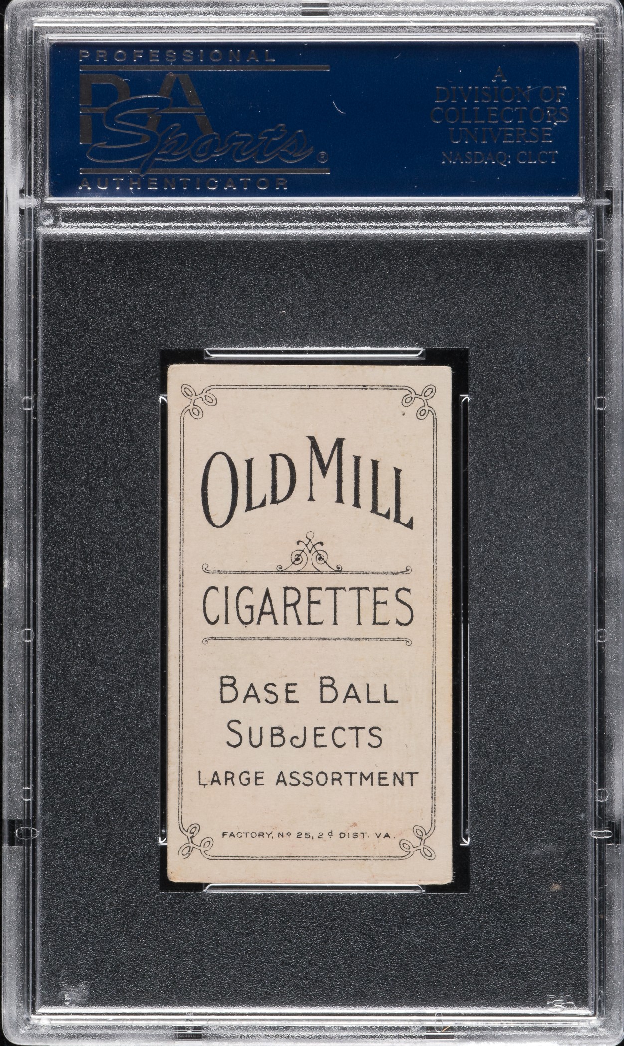 1909-1911 T206 White Border Cy Young Glove Shows PSA VG-EX 4 - Old Mill ...