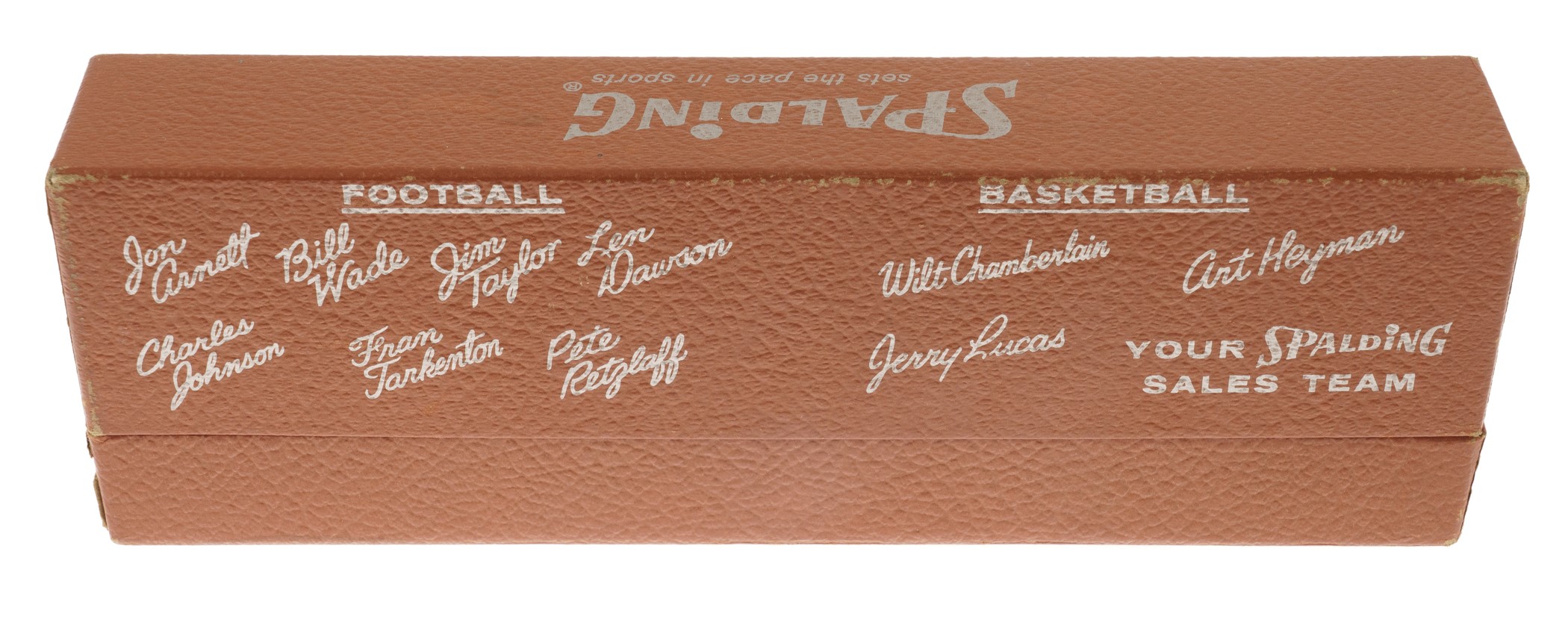 Circa 1962 Spalding Die-cut Advertising Cards Complete Set (31) in ...