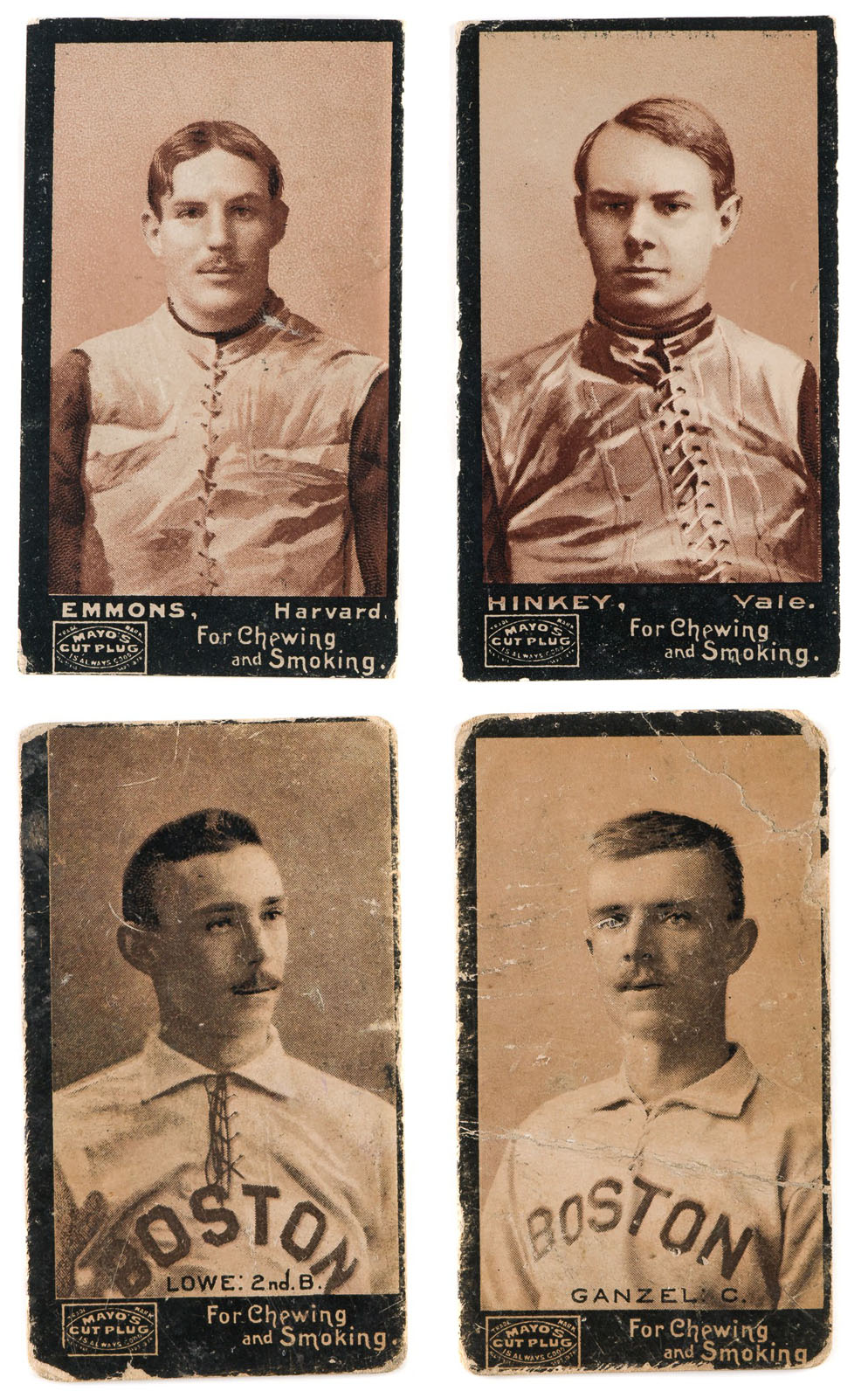 1895 N302 and N300 Mayo's Cut Plug Football and Baseball Collection (20 ...