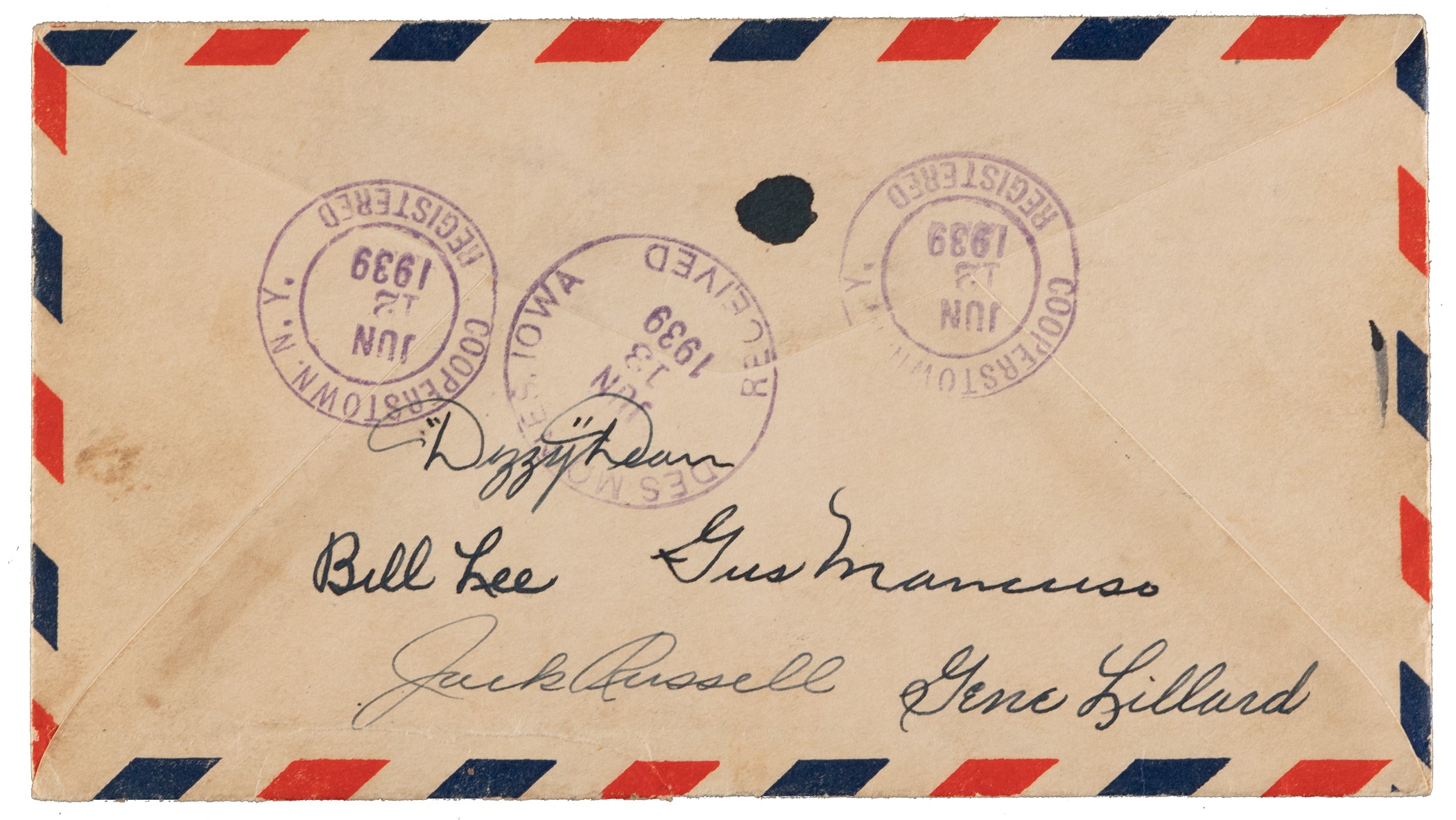 1939 Chicago Cubs National League Champions Team-Signed First Day Cover ...