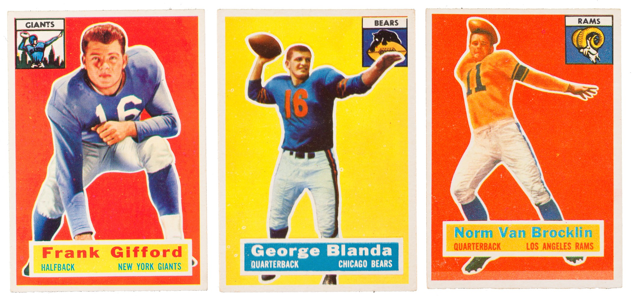 1956 Topps Football Complete Set (120 Plus Checklist) | REA Archive