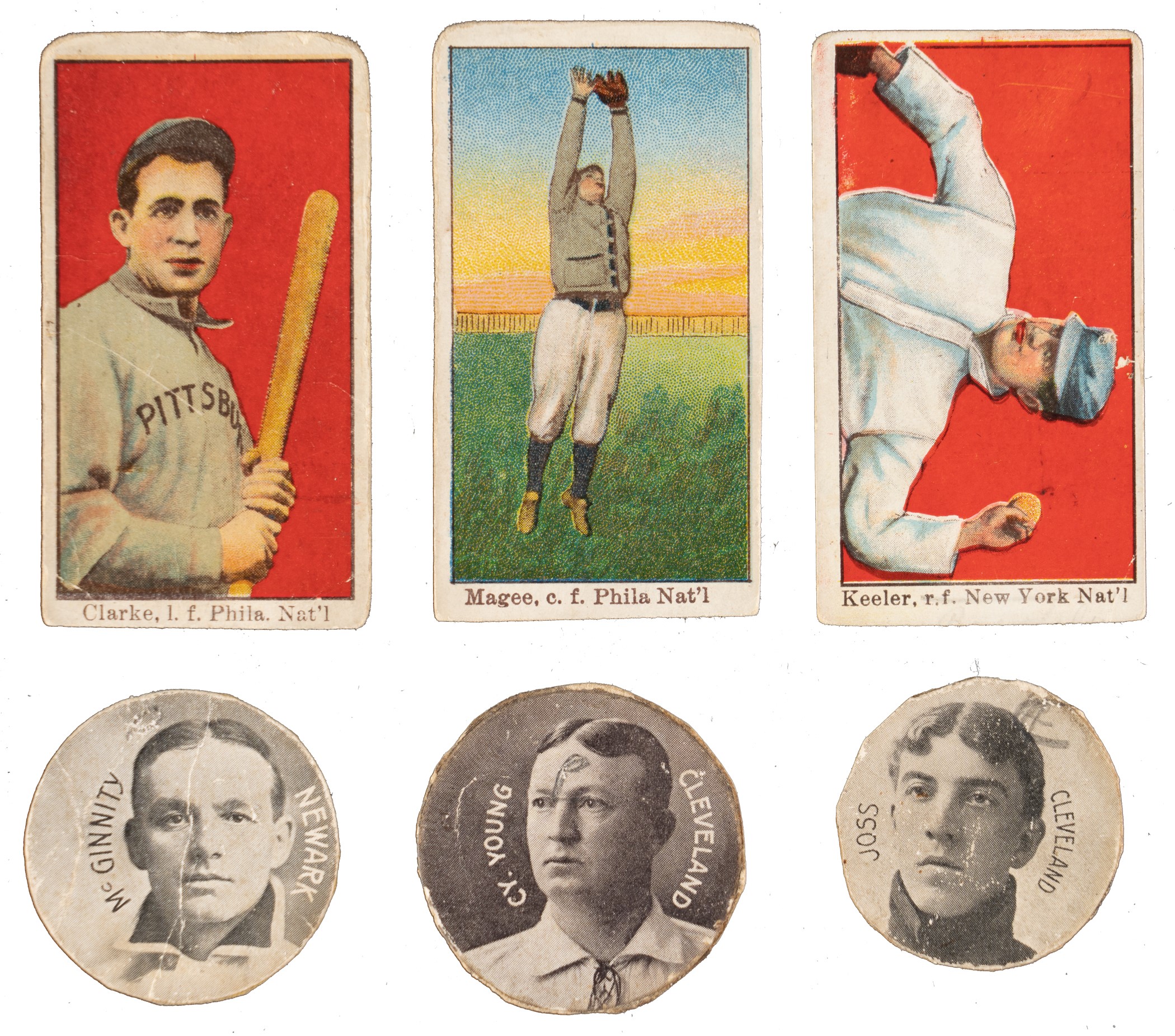 1910-Era Caramel-Card Collection (80) Including E90-1, E92, E93, E94, E96, E102, E254, and E270 ...