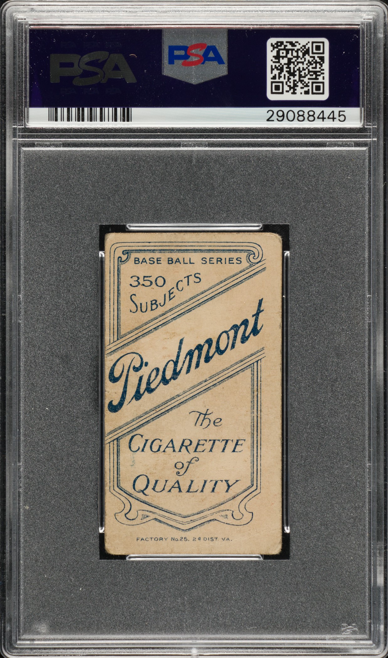 1909-1911 T206 White Border Fred Snodgrass Batting PSA GOOD+ 2.5 ...