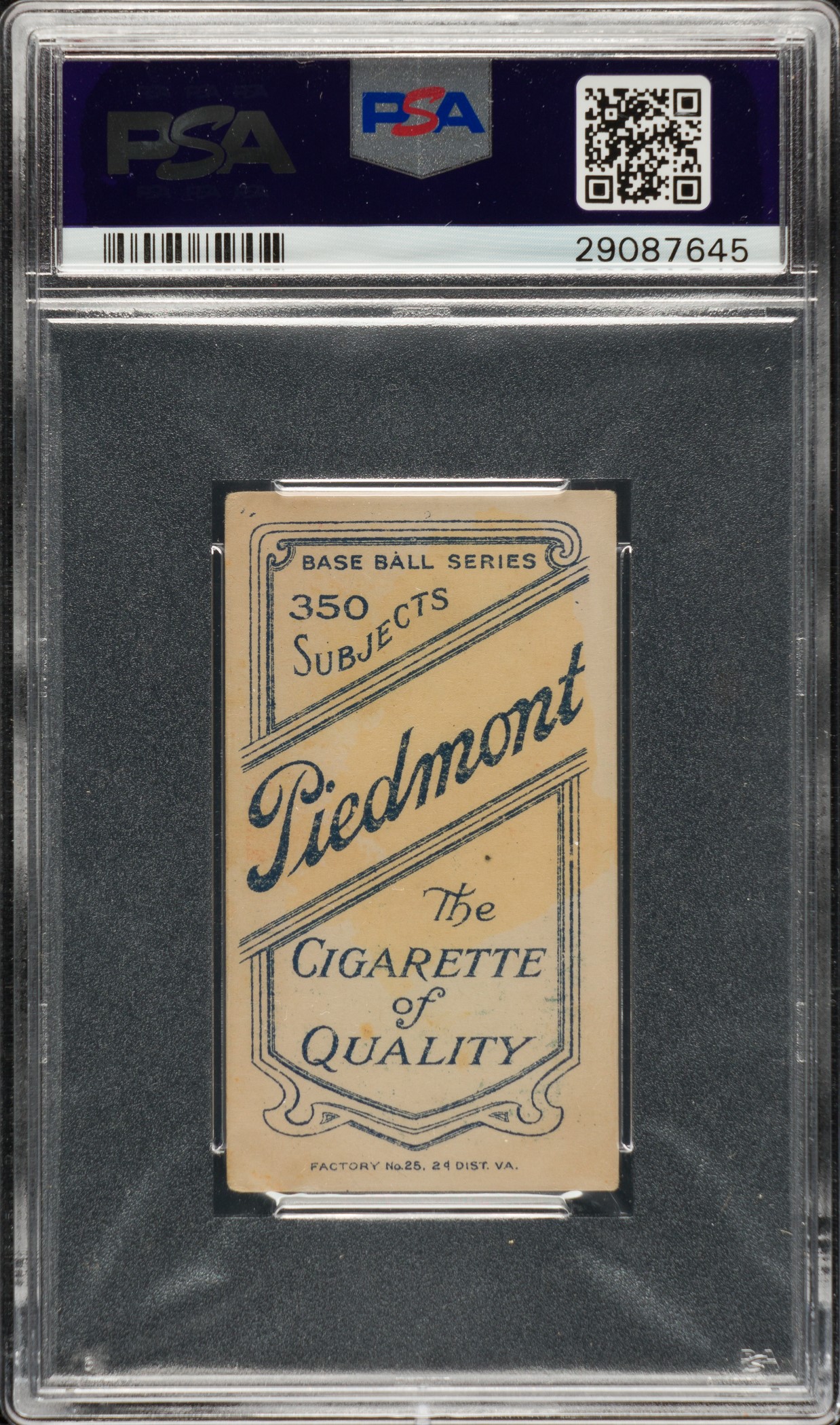 1909-1911 T206 White Border Herman Armbruster PSA VG-EX+ 4.5 (Charles ...