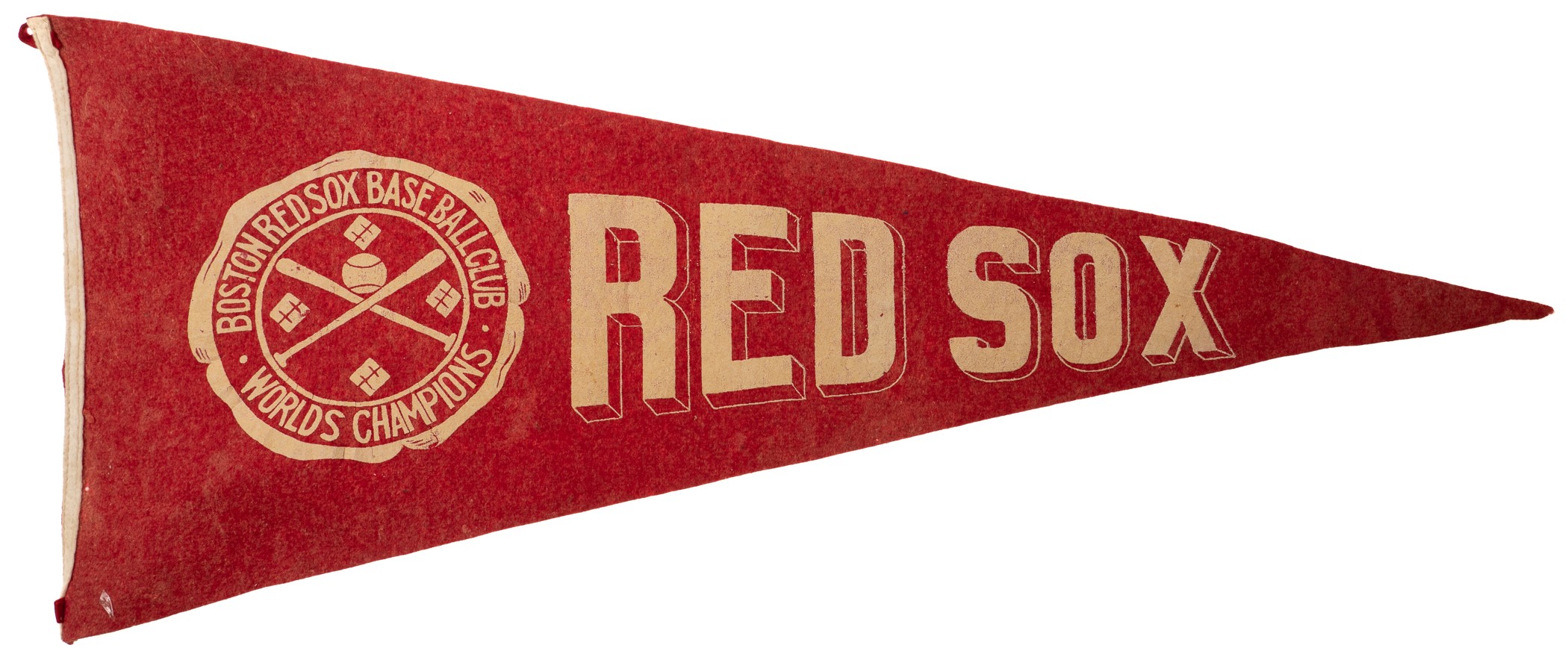 Circa 1916 Boston Red Sox "Worlds Champions" Oversized Pennant | REA ...