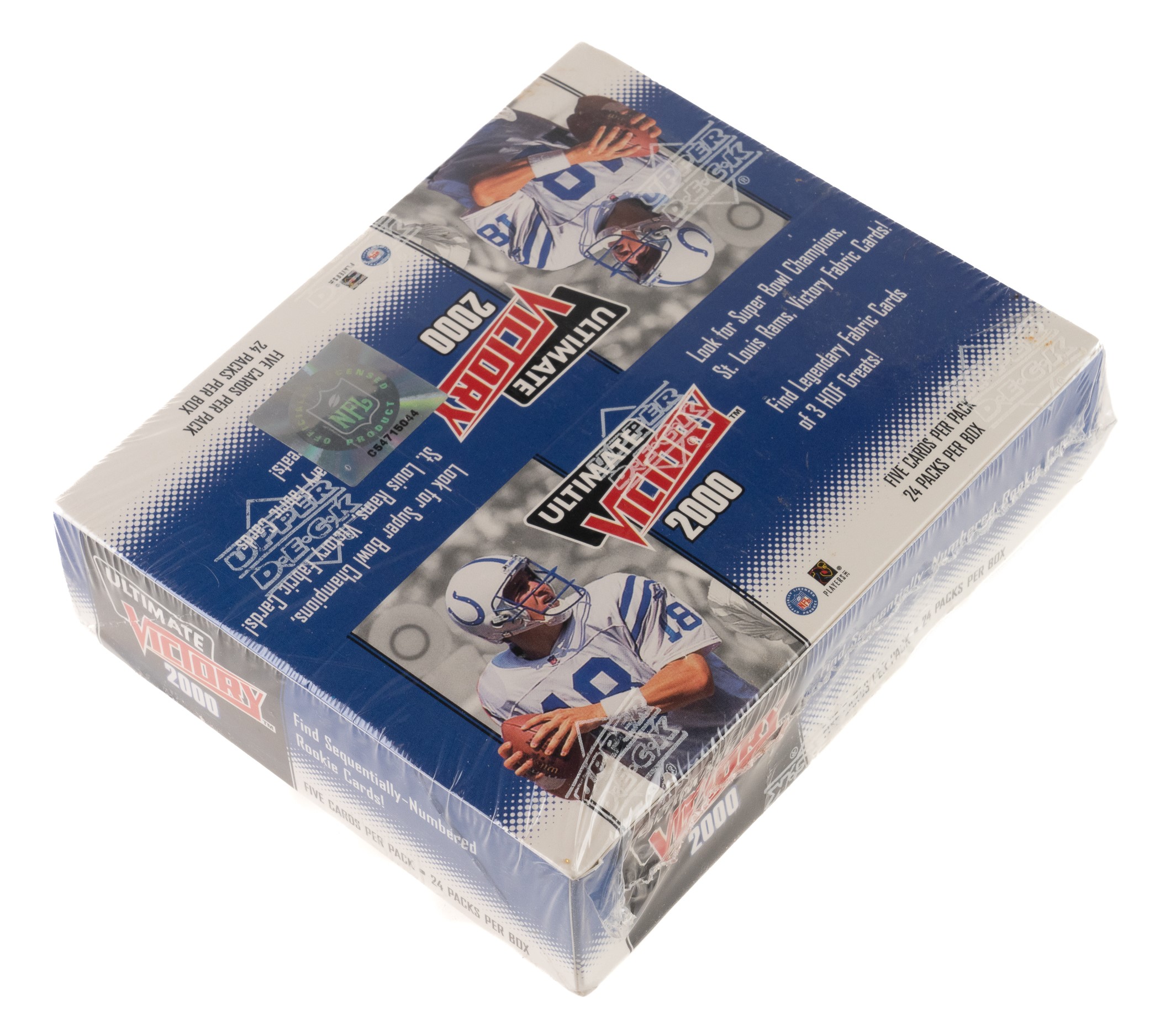2000 Upper Deck Ultimate Victory Football Factory Sealed Unopened Hobby ...