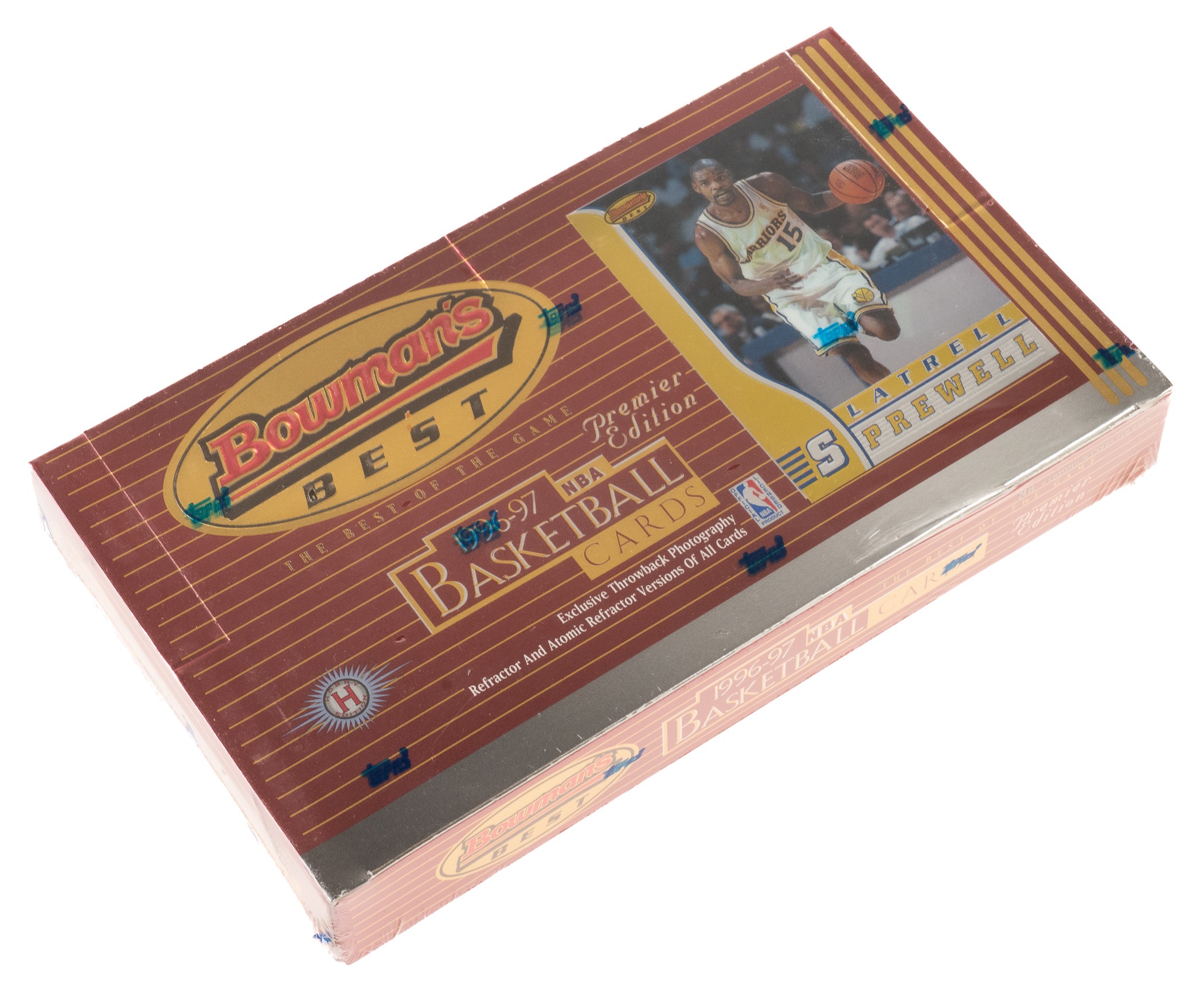 1996-1997 Bowman's Best Basketball Unopened Wax Box (24 Packs) - Kobe ...
