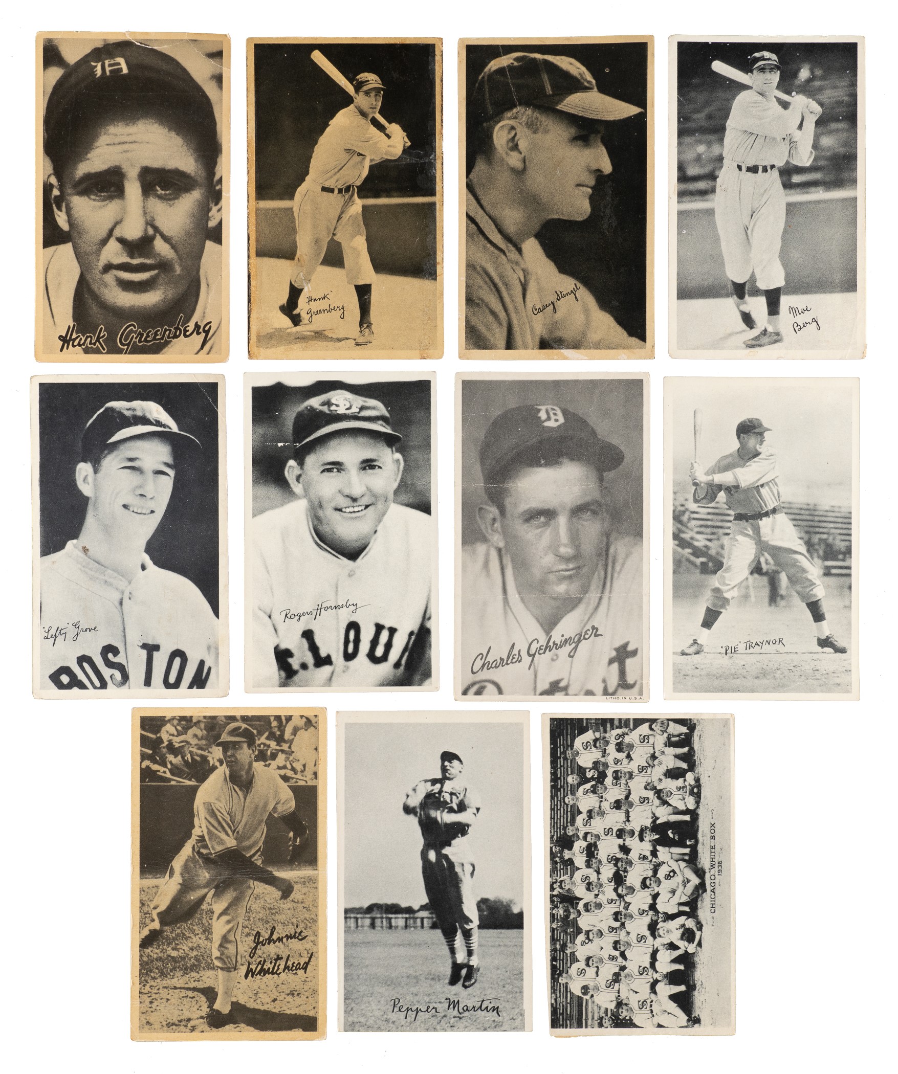 1930s Goudey and National Chicle Fine Pens and Wide Pens Collection (11 ...