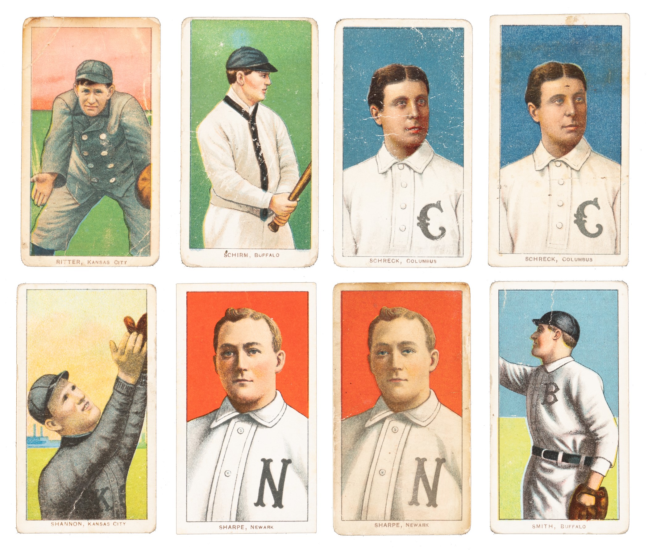 1909-1911 T206 White Border Minor League Collection (28) | REA Archive