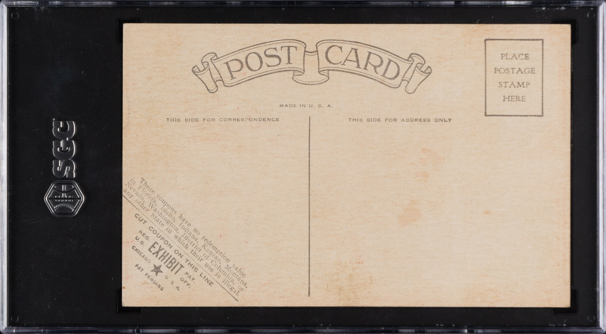 1929 Exhibits "Star Picture Stamps" Babe Ruth/Dempsey/Chaplin SGC EX 5 ...