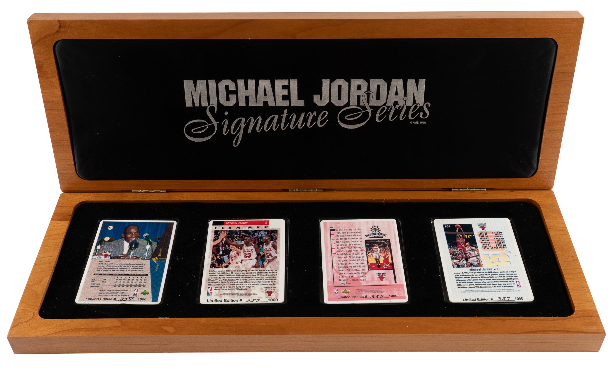 1996 Upper Deck Michael Jordan Signature Series Basketball Complete Set ...