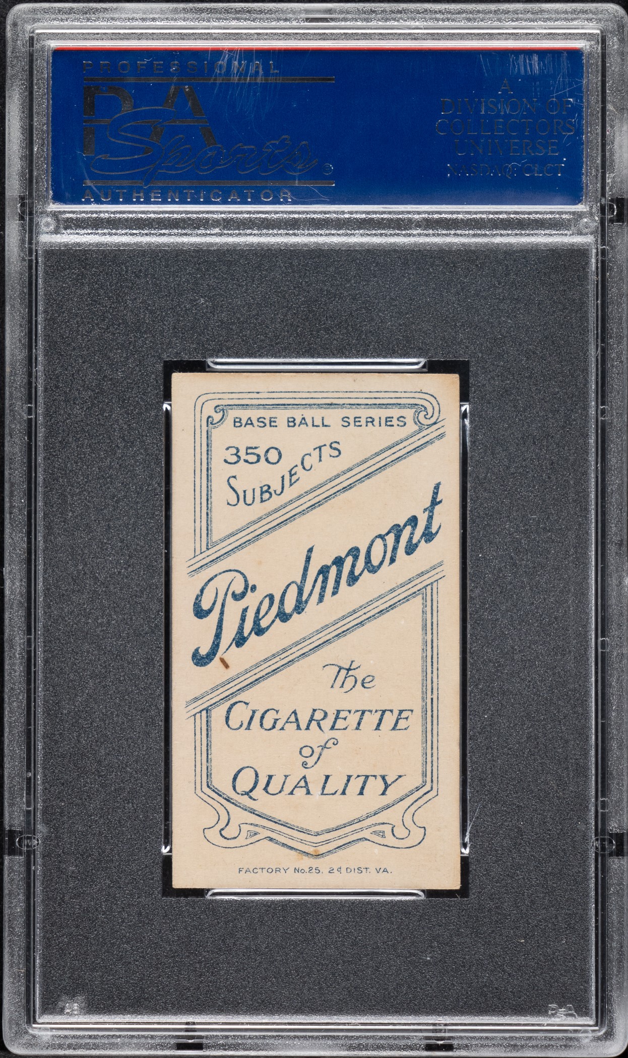 1909-1911 T206 White Border Al Orth Southern Leaguer PSA EX+ 5.5 | REA ...