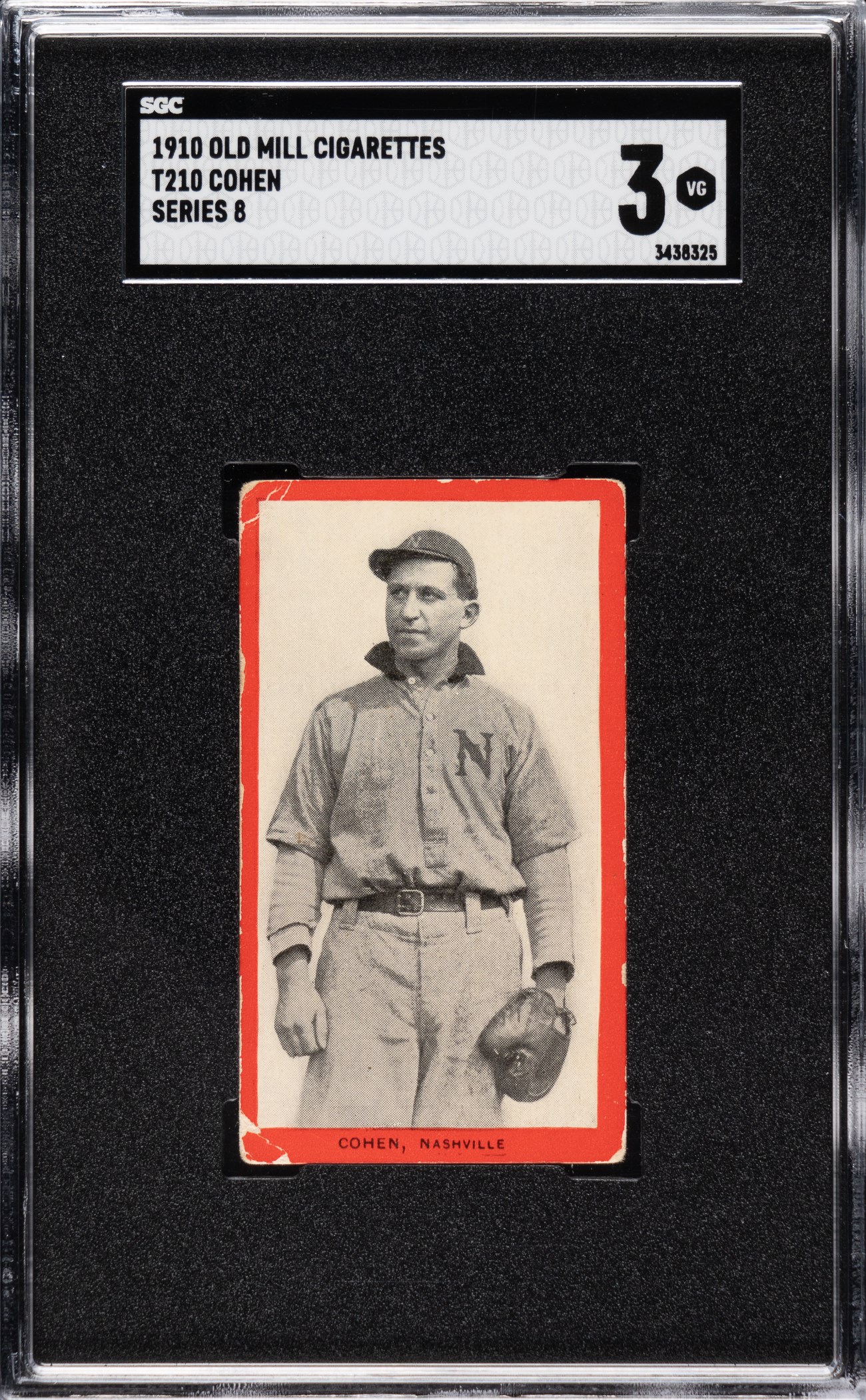 1910 T210 Old Mill Tobacco "Series 8" Cohen SGC VG 3 | REA Archive