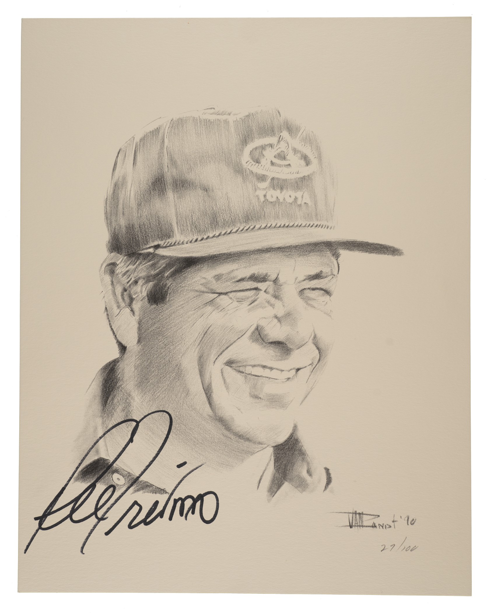 Gary Player, Jack Nicklaus, and Lee Trevino Signed William Van Zandt ...