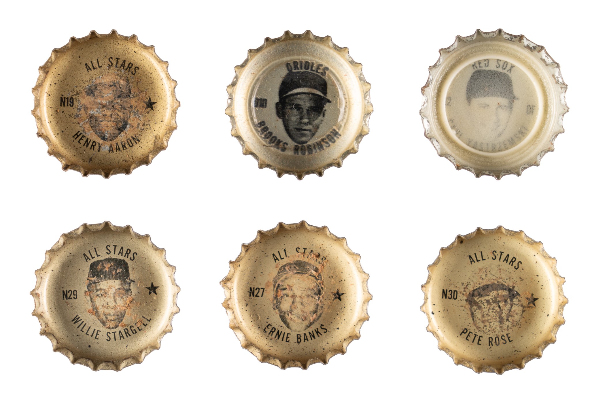 1967-1968 Coca-Cola, Sprite, and Fresca Bottle Caps Collection (72 ...