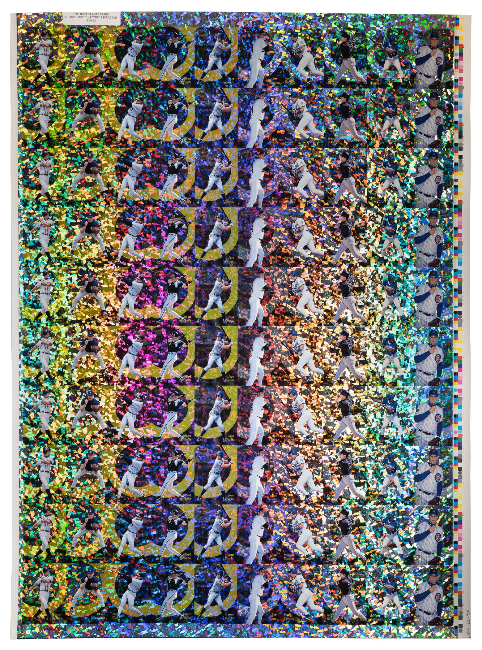 1998 Bowman's Best Autographs Refractors and Autographs Atomic ...