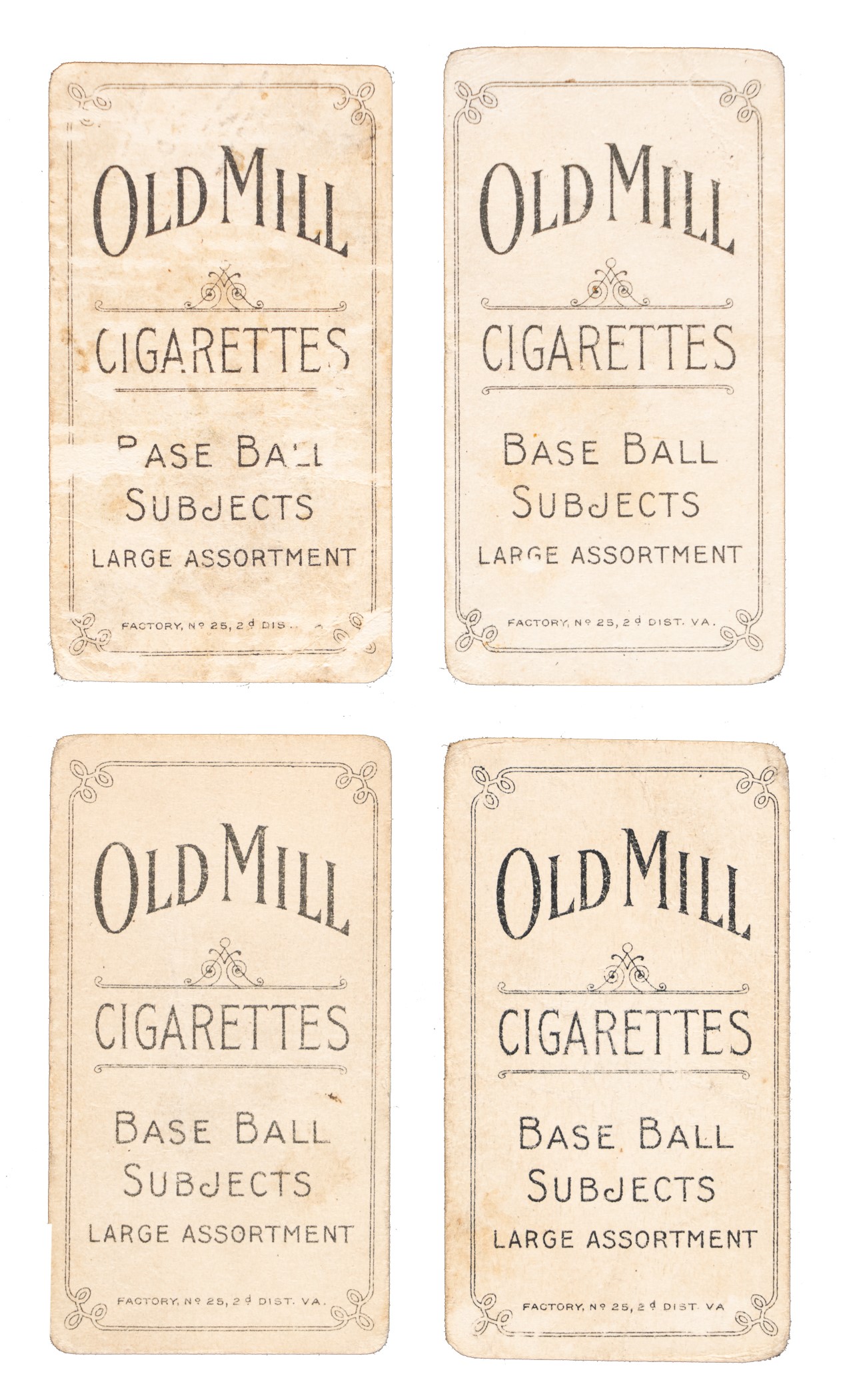 1909-1911 T206 White Border Collection (27) Including Joss, E. Collins ...