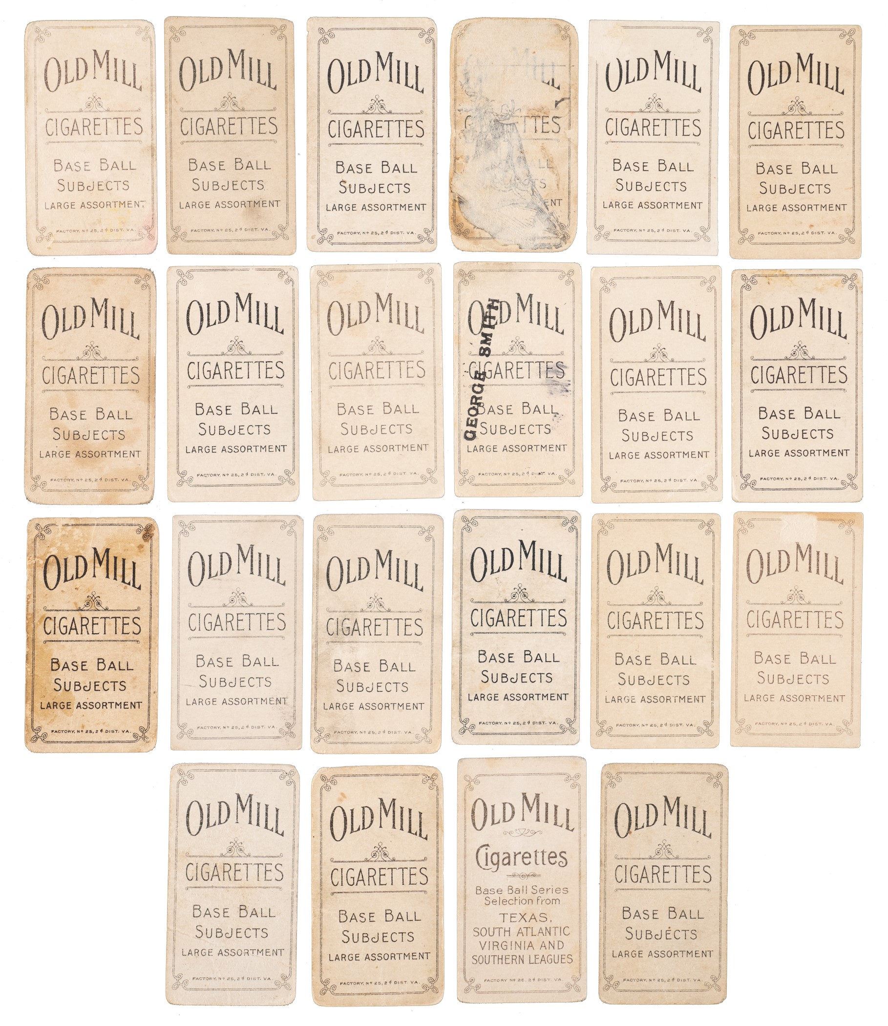 1909-1911 T206 White Border Collection (27) Including Joss, E. Collins ...