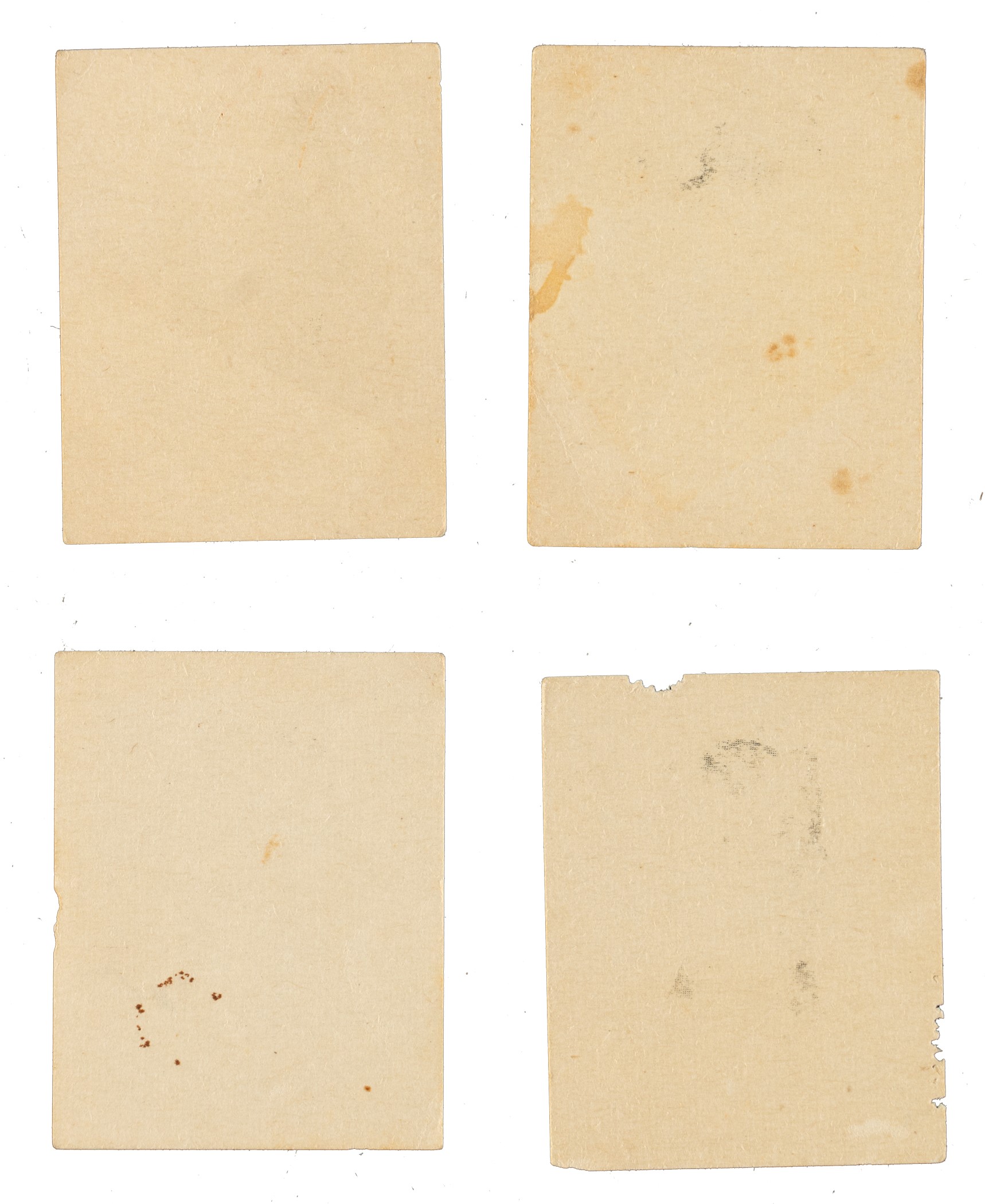 1909 E254 Colgan's Chips "Square Proof" Collection (19) | REA Archive