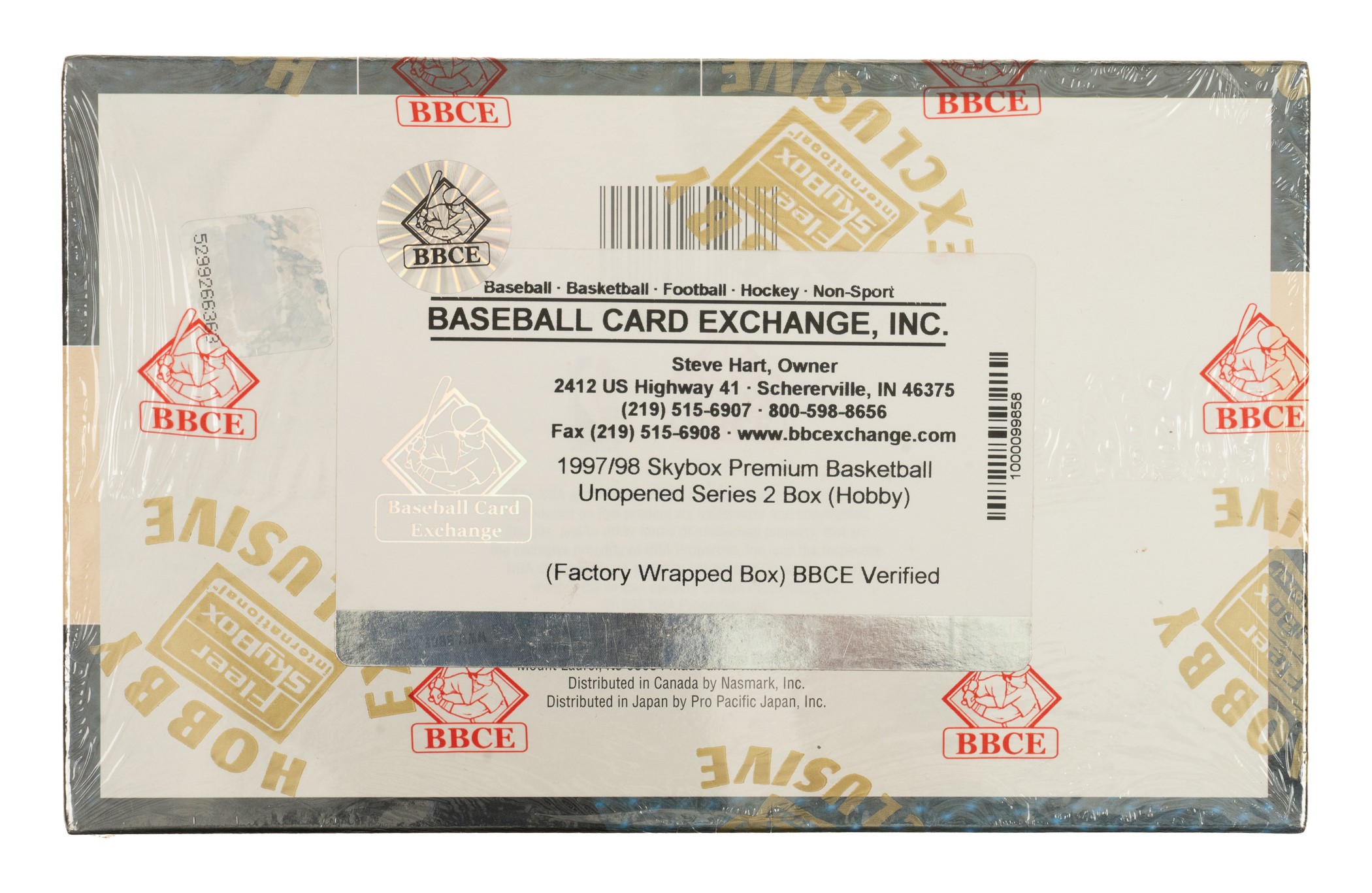 1997-1998 Skybox Premium Basketball Second Series Factory-Sealed ...