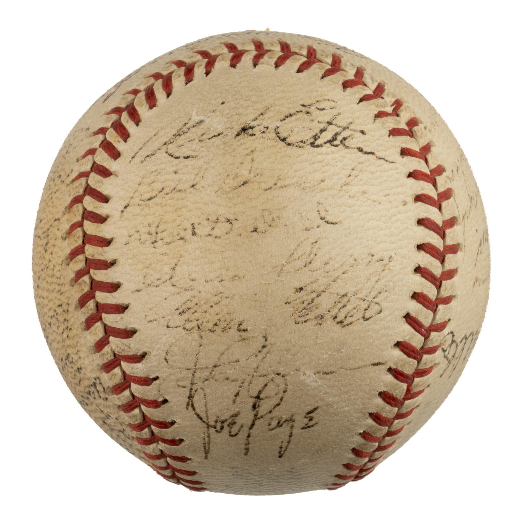 1945 New York Yankees Team-Signed Baseball with Joe McCarthy and Red ...