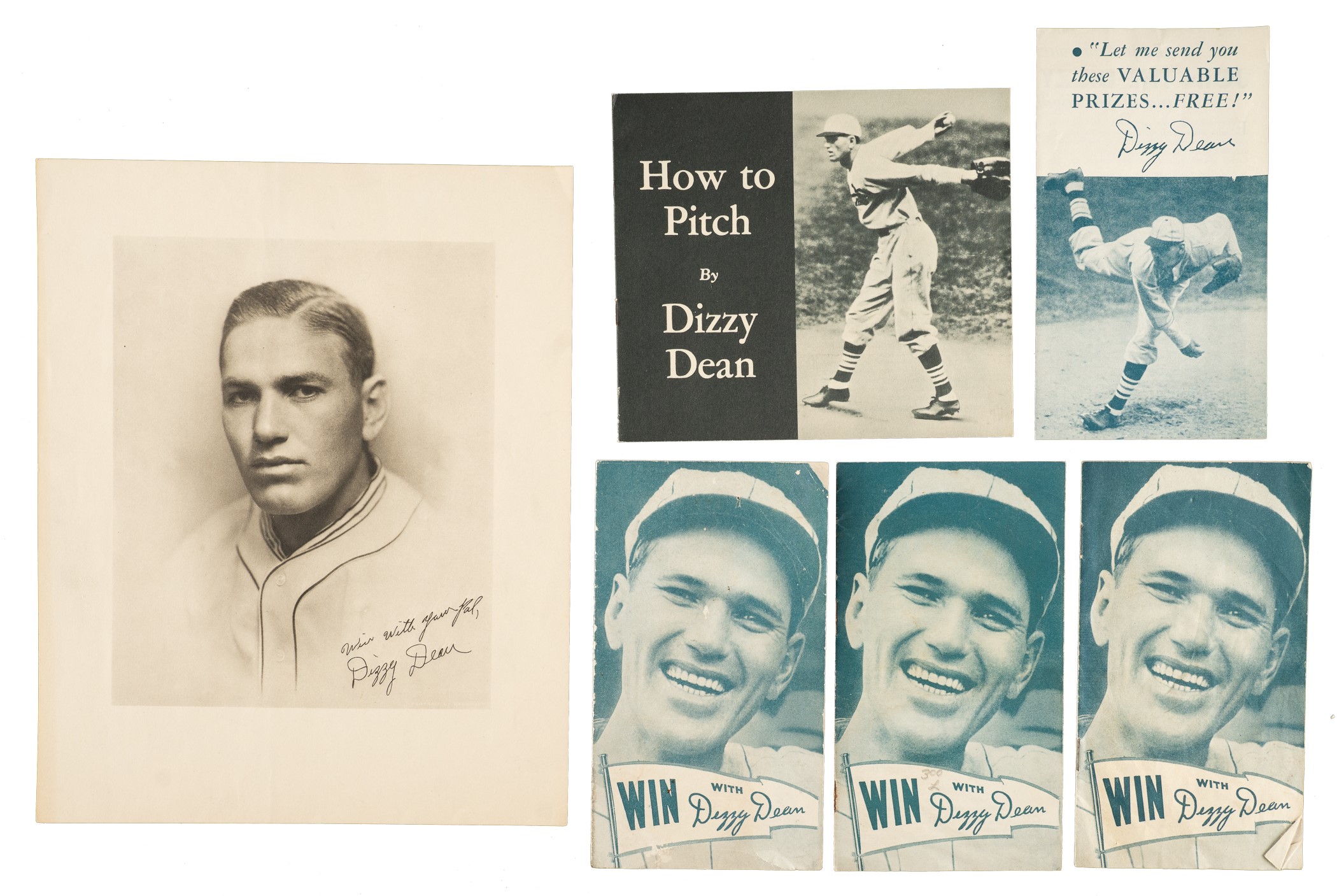 Circa 1930s Dizzy Dean Grape Nuts Store Window Display, Premium, and Advertising Booklets | REA ...