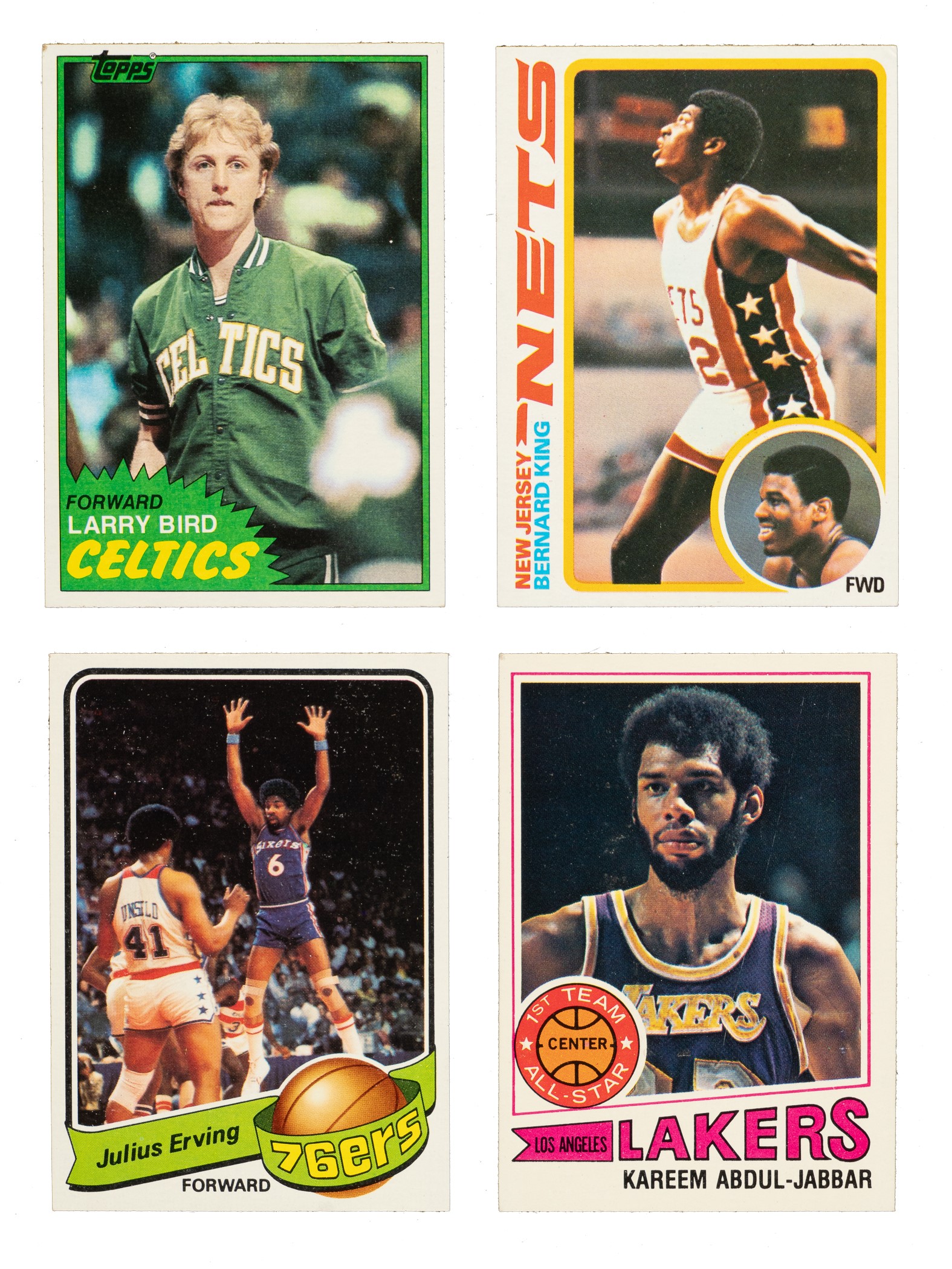 1977 to 1981 Topps Basketball Complete and Partial Set Collection (4 Sets, 506 Cards) | REA Archive