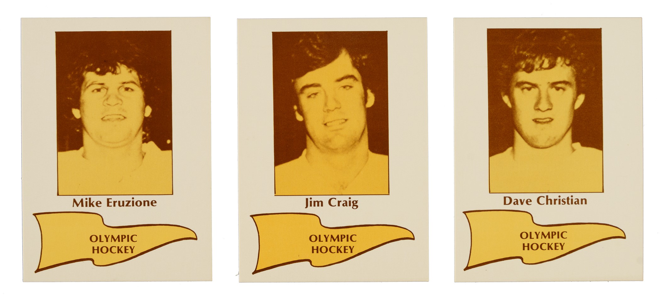 Extremely Rare 1979-1980 Team USA Complete Set (18) - "Miracle on Ice ...