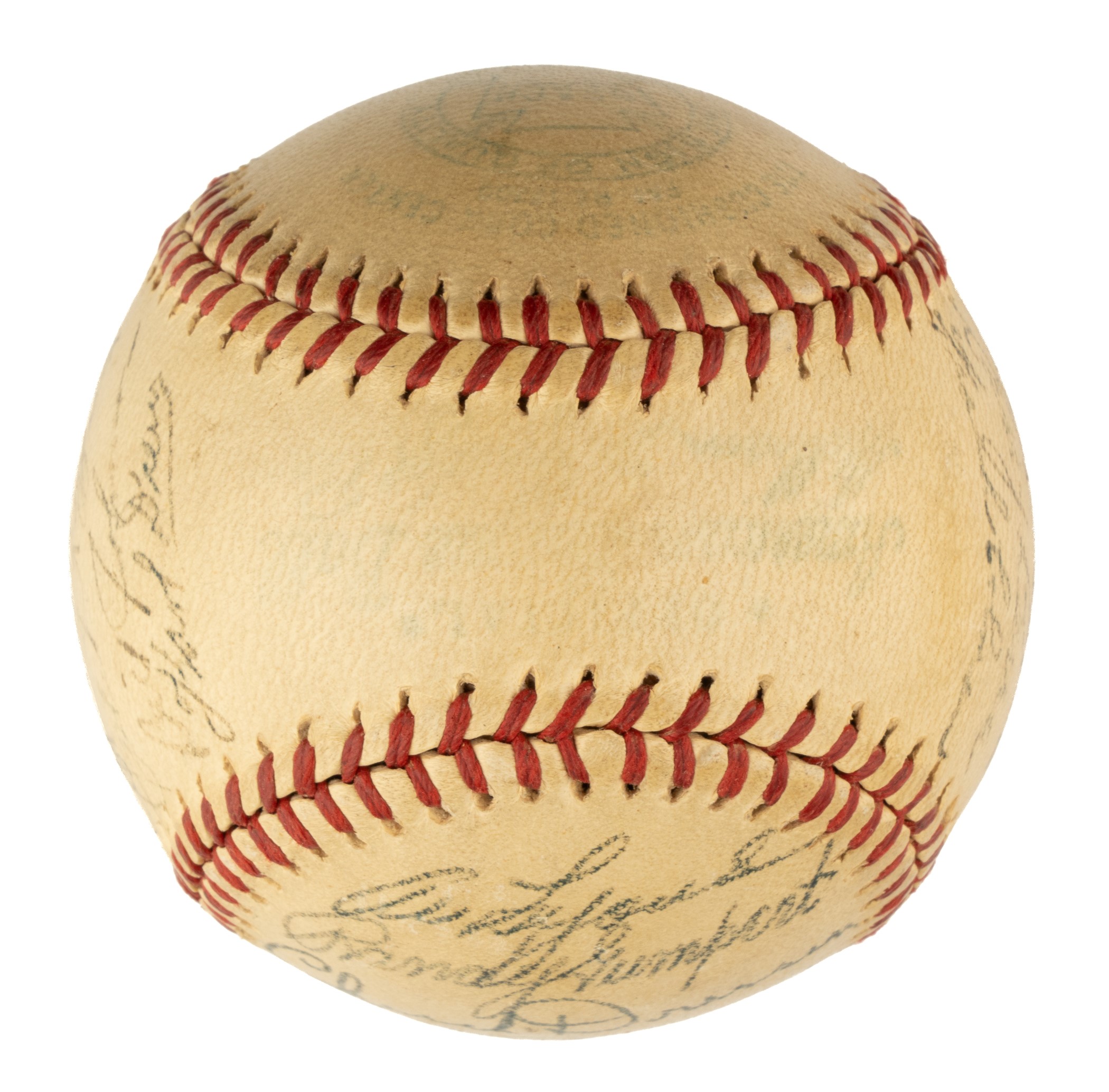 1947 New York Yankees World Champions Team-Signed Baseball with Joe ...