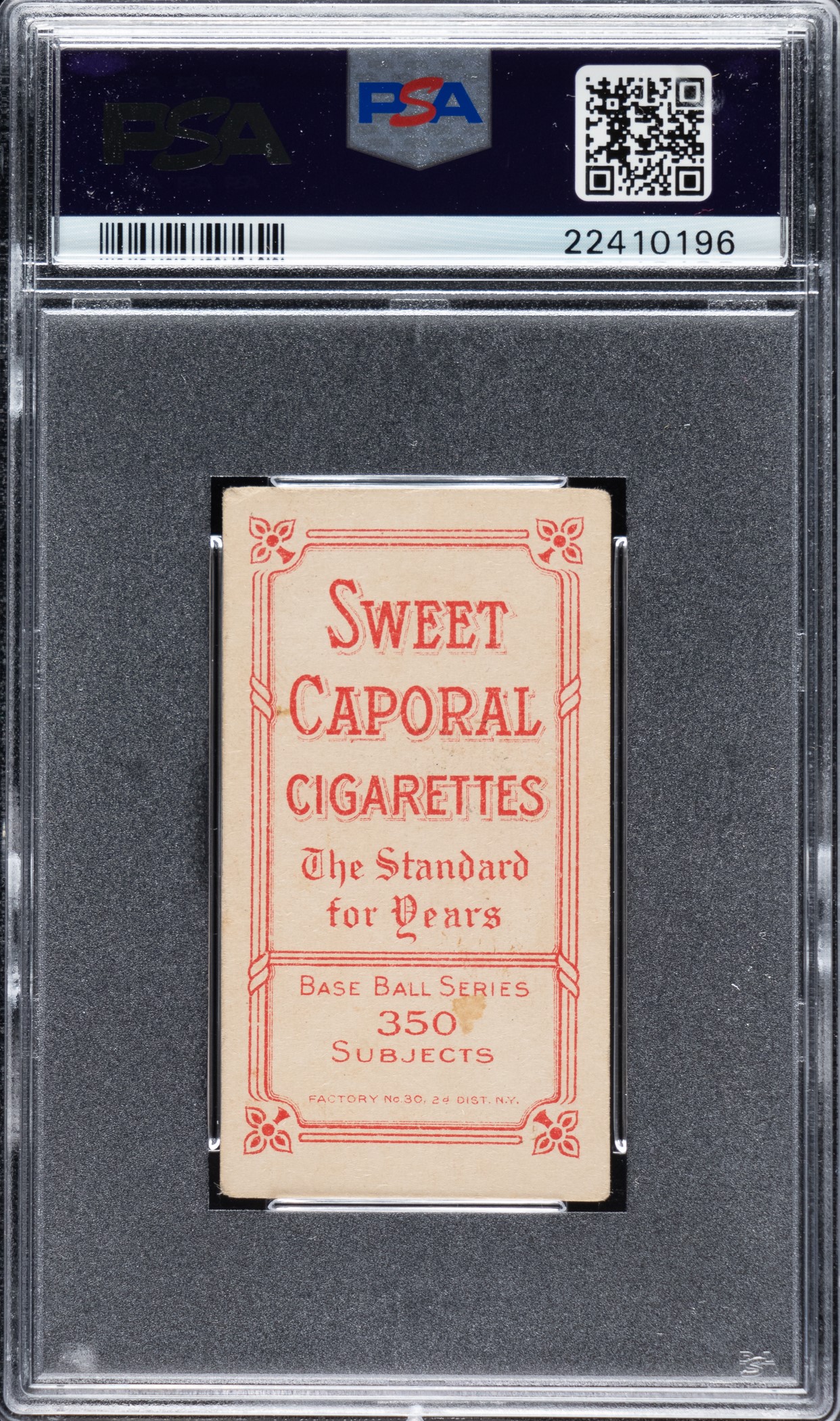 1909-1911 T206 White Border Jimmy Slagle PSA VG-EX 4 | REA Archive