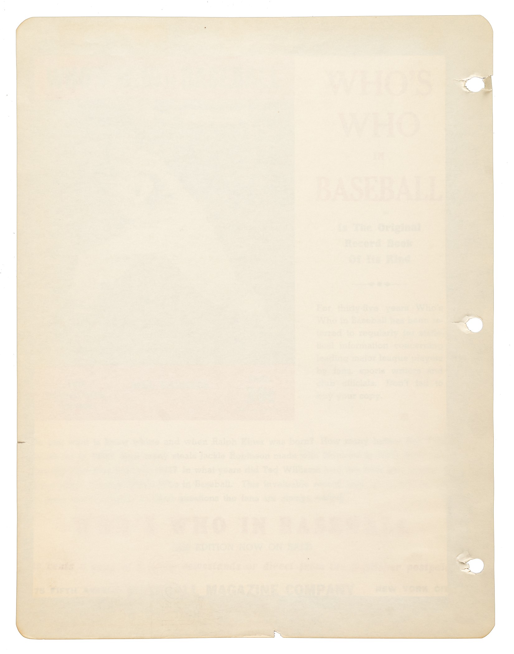 Jackie Robinson Signed Magazine Photograph - JSA | REA Archive