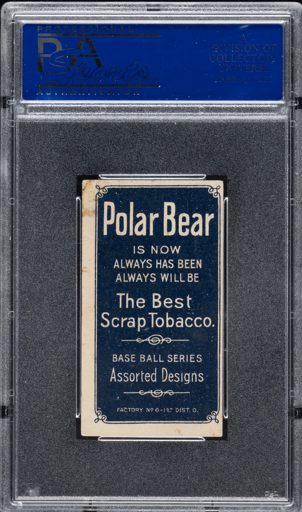 1909-1911 T206 White Border Fred Snodgrass Batting PSA EX 5 - Polar ...