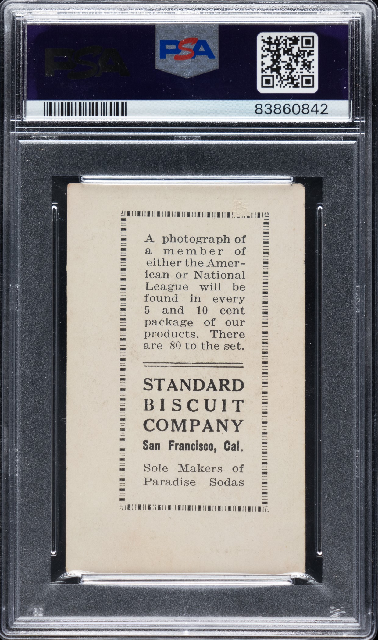 Signed 1921 D350-3 Standard Biscuit Joe Wood PSA VG 3 with GEM MINT 10 ...