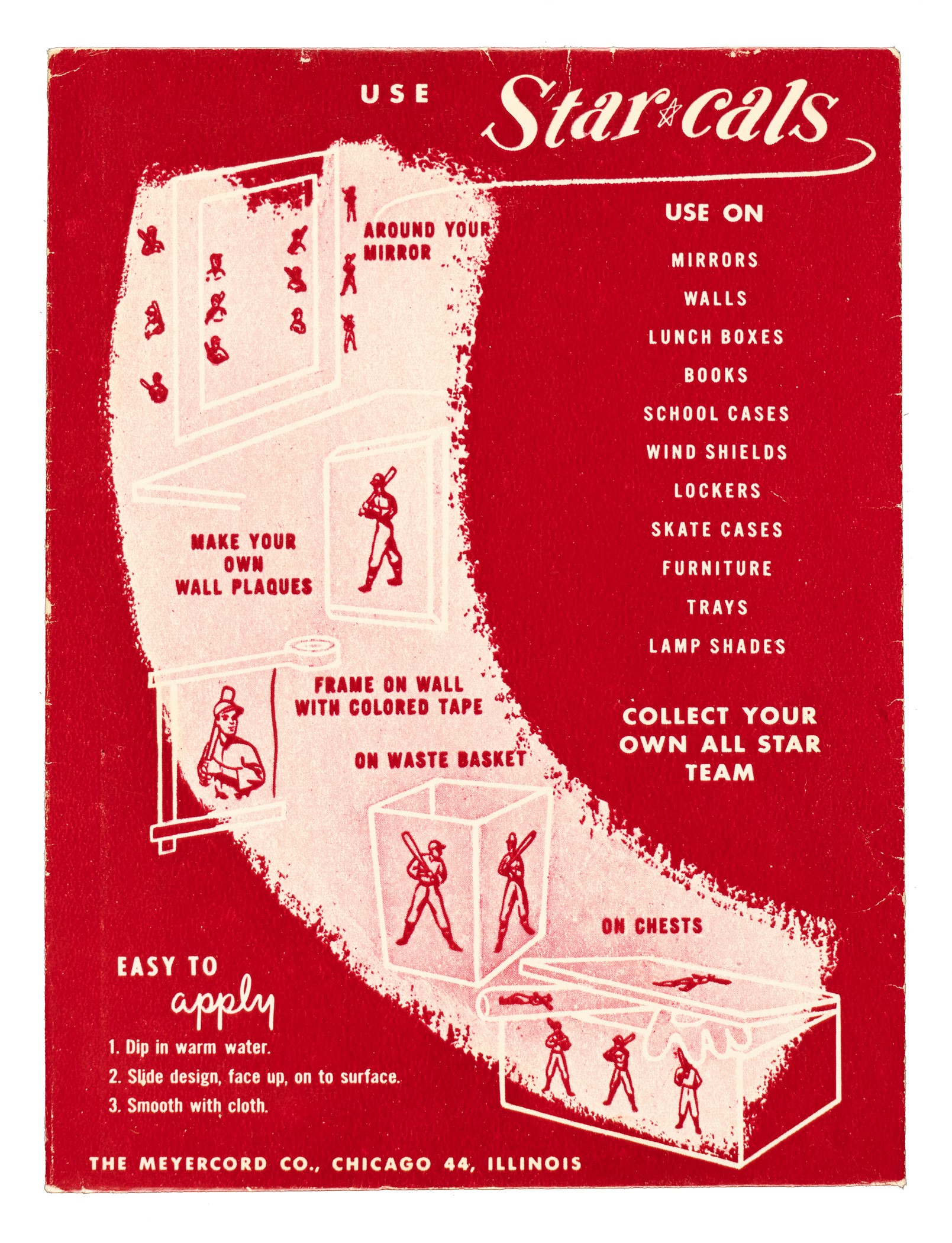1952 Star-Cal Decals Type 1 #79-G Jackie Robinson | REA Archive