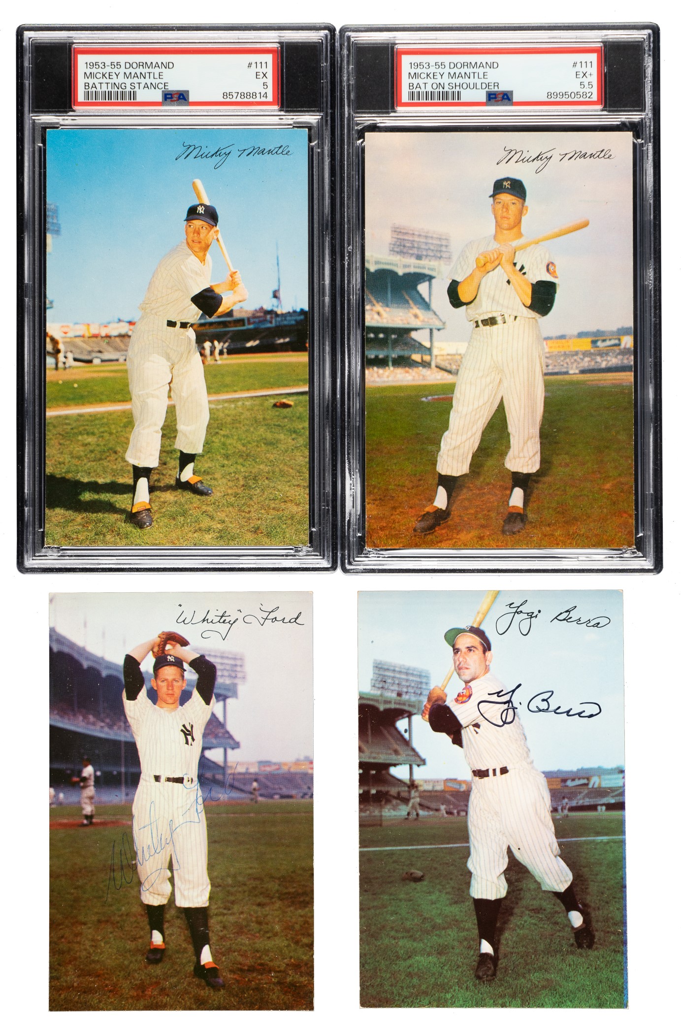 1952-1955 Dormand Postcards Partial Master Set (40/55) Including Two ...